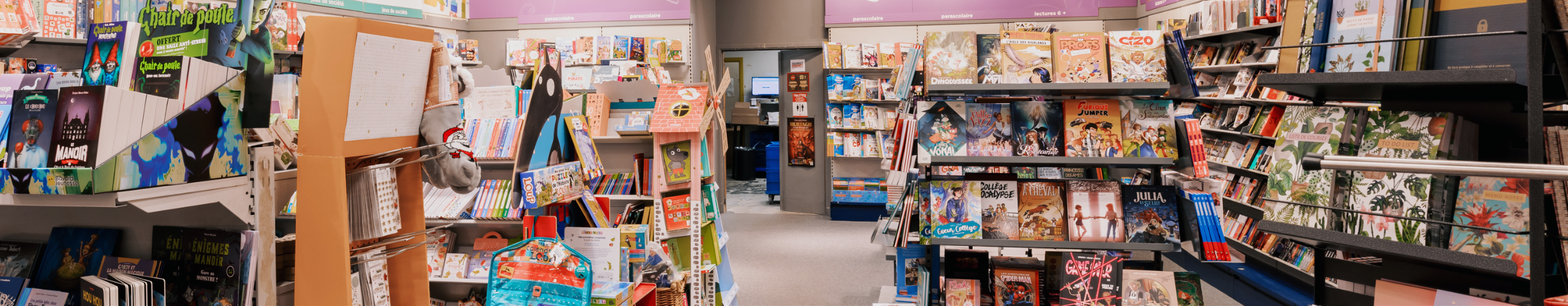 La Librairie Club au Shopping les Bastions à Tournai